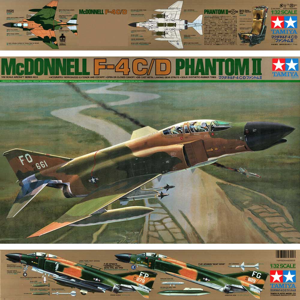 Tamiya 60305 McDonnel F-4 C/D Phantom II – AMT Modellismo