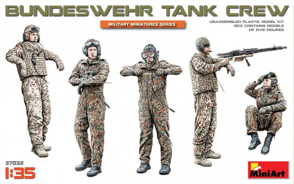 MiniArt 37032 Bundeswehr Tank Crew – AMT Modellismo