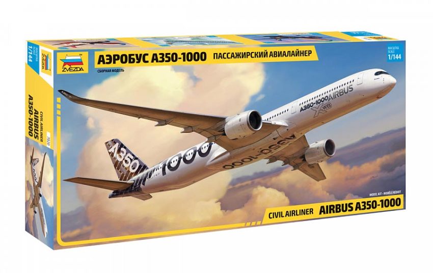 Zvezda 7020 Airbus A-350-1000 – AMT Modellismo
