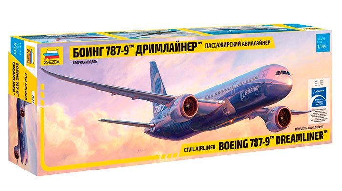 Zvezda 7021 Boeing 787-9 Dreamliner – AMT Modellismo