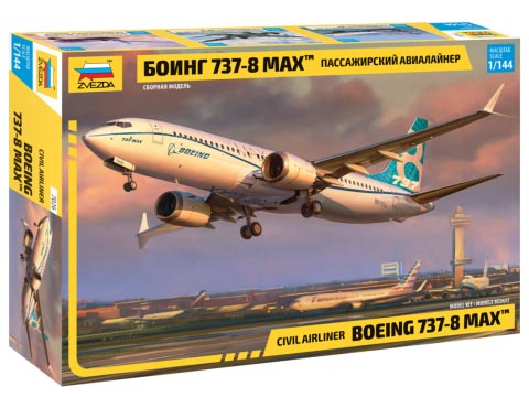 Zvezda 7026 Boeing 737 Max 8 – AMT Modellismo