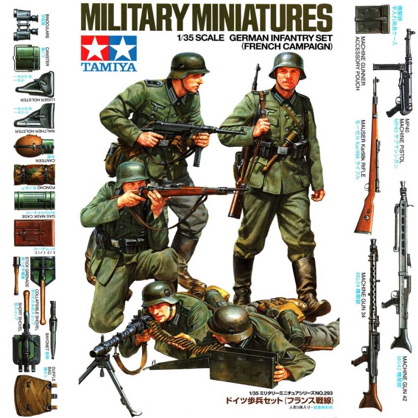Tamiya 35293 German Infantry Set (French Campaign) – AMT Modellismo