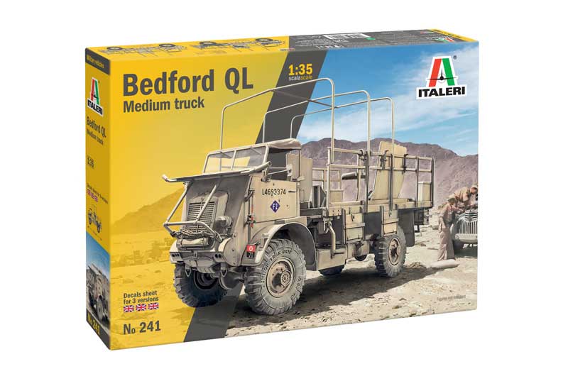 Italeri 0241 Bedford QL Medium Truck – AMT Modellismo