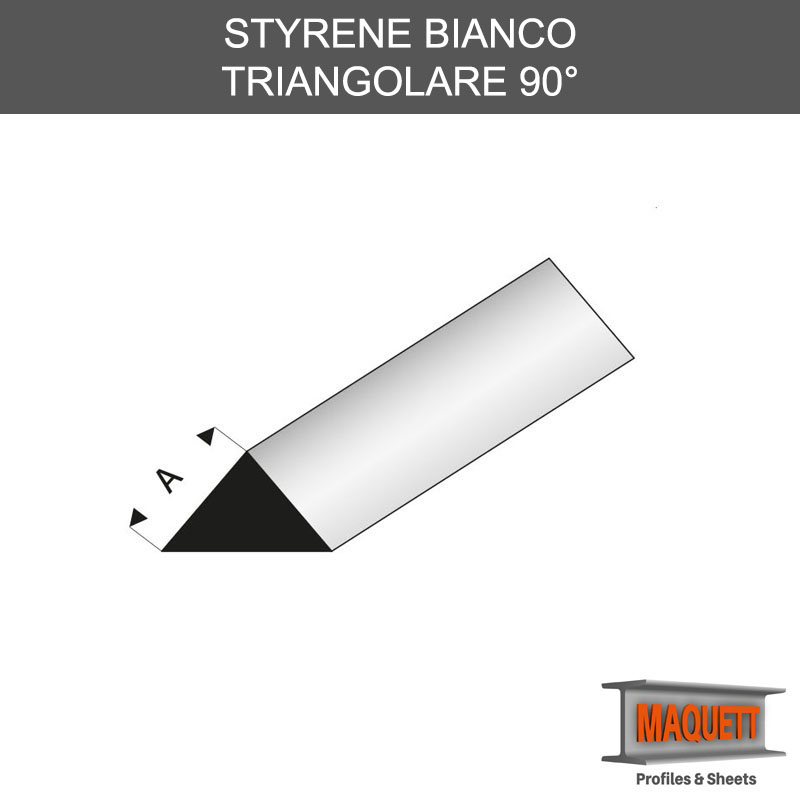 Maquette 405-56/3 (6) Triangolare 90° – AMT Modellismo