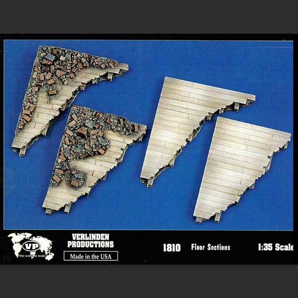 Verlinden 1810 – Sezioni pavimento (rovine) – AMT Modellismo