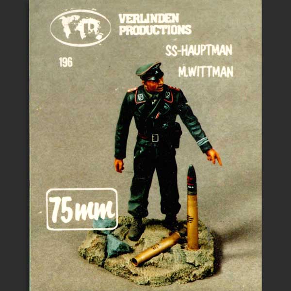 Verlinden 196 – SS-Hauptman M. Wittman – AMT Modellismo