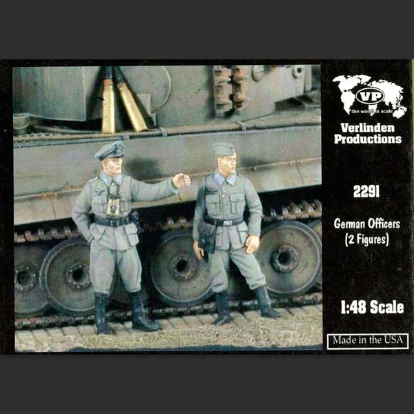 Verlinden 2291 – Ufficiali Tedeschi (2 fig.) – AMT Modellismo