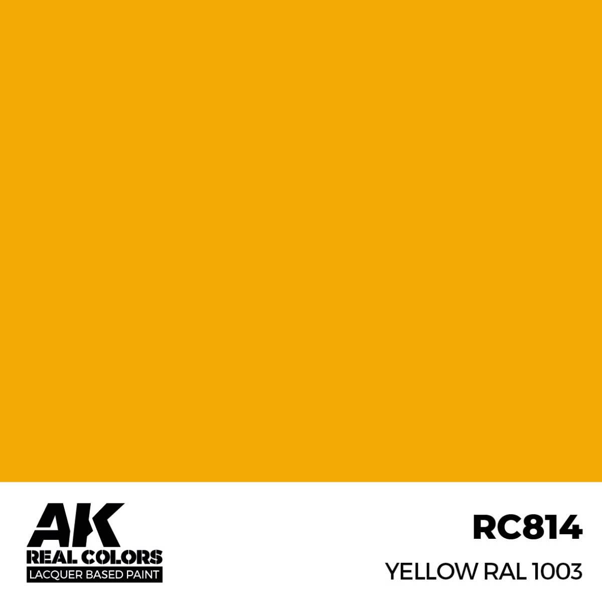 AK RC814 Yellow RAL 1003 – AMT Modellismo